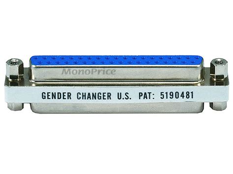 Monoprice DB37 F F Mini Gender Changer Monoprice Com