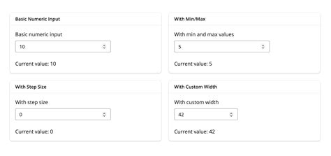 Numeric Input Shiny For Python