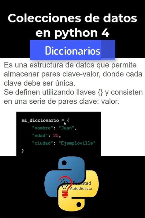 Colecciones De Datos En Python 4 Python Facultadautodidacta