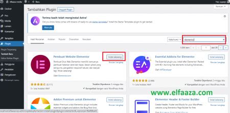 Cara Membuat Website Sendiri Dalam Langkah ELFAAZA COM