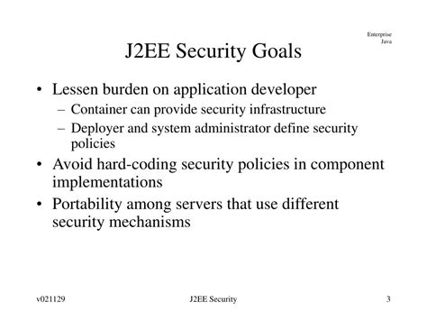 ppt j2ee security powerpoint presentation free download id 633350