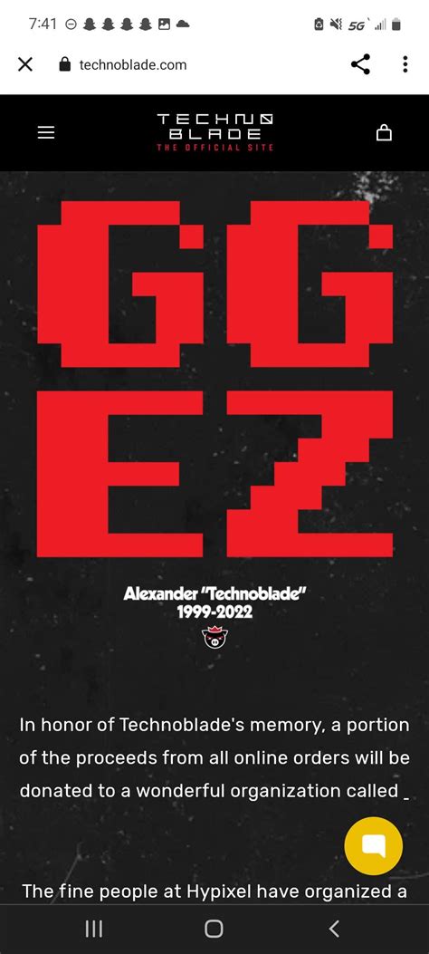 Is This The Official Technoblade Merch Website Rtechnoblade