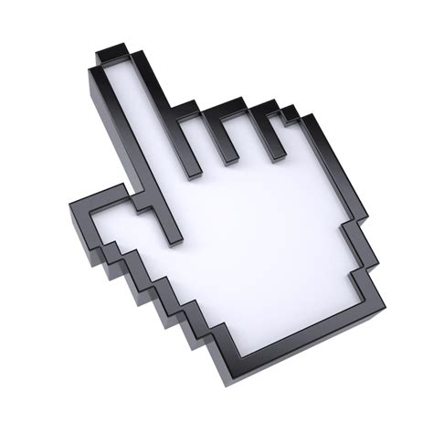 Premium Photo Stylized Hand Pointer