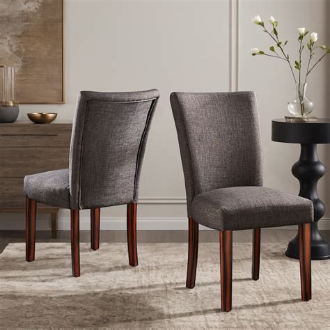 Dinant Upholstered Parsons Dining Chairs Set Of 2 Overstock 40248299
