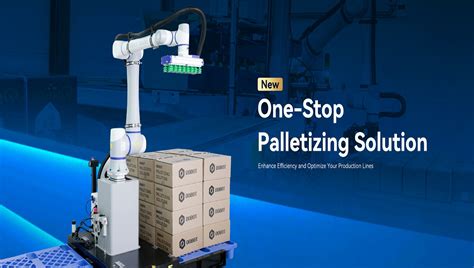 Dobot Introduces A New Turnkey Palletizing Solution To Revolutionize