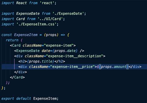 React Jsx 파일 사용시 홑따옴표 Singlequote 사용방법