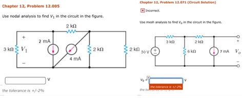 Solved Chapter 12 Problem 12071 Circuit Solution Chapter