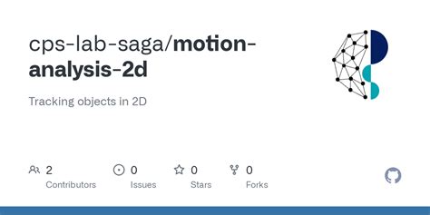 Github Cps Lab Saga Motion Analysis 2d Tracking Objects In 2d