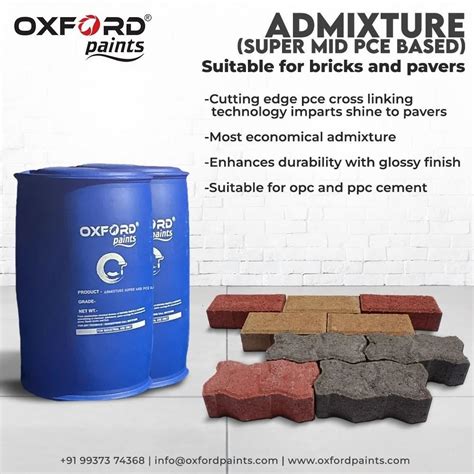 Paver Block Hardener At ₹ 7000drum Superplasticizer Admixture In