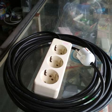 Kabel Listrik 2x0 75 300MTR Stop Kontak 3 Pole