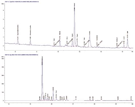 The Chromatogram Of Amino Acid Analysis In The Peloid Hydrolysate