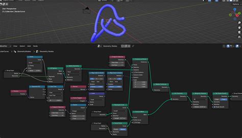 Geometry Nodes Spline Endpoint Direction Modeling Blender Artists Community