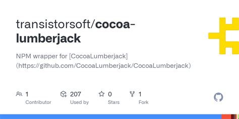 GitHub Transistorsoft Cocoa Lumberjack NPM Wrapper For CocoaLumberjack Https Github Com