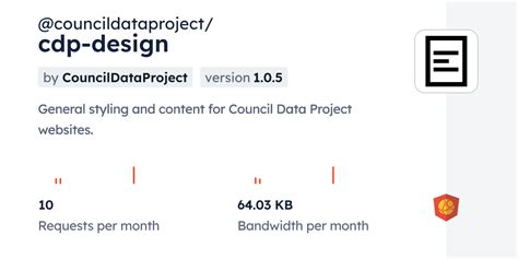 Councildataprojectcdp Design Cdn By Jsdelivr A Cdn For Npm And Github