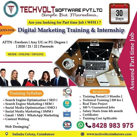 techvolt software coimbatore on linkedin humanresources internship