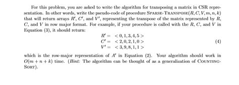 Solved For This Problem You Are Asked To Write The Chegg