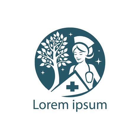 Premium Vector A Nursing School Logo Design
