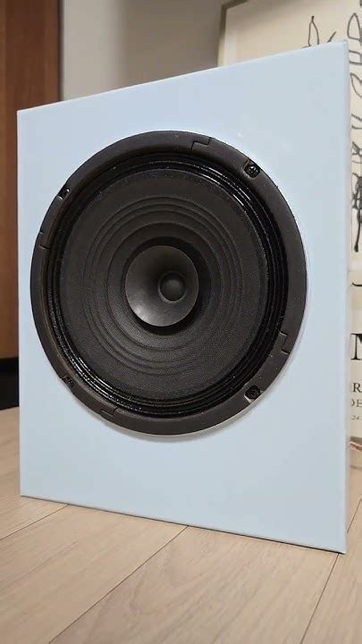 메탈리카 삼미 스피커 8인치 유닛 오디오스쿨 풀레인지 스피커 쉽게 만드는법 Youtube