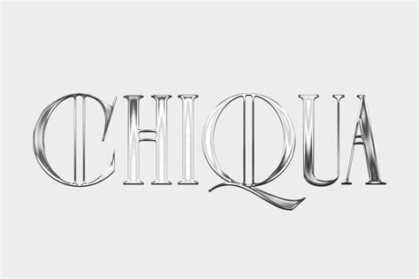 Silver Chrome Effect