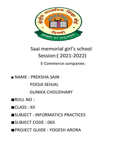 Csv Project File Pdf