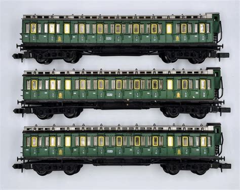 Arnold N 3391 Model Train Passenger Carriage Set 3 Set Of Three