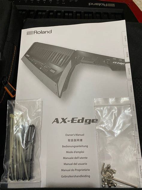Roland Ax Edge Keytar Synthesizer Hobbies And Toys Music And Media