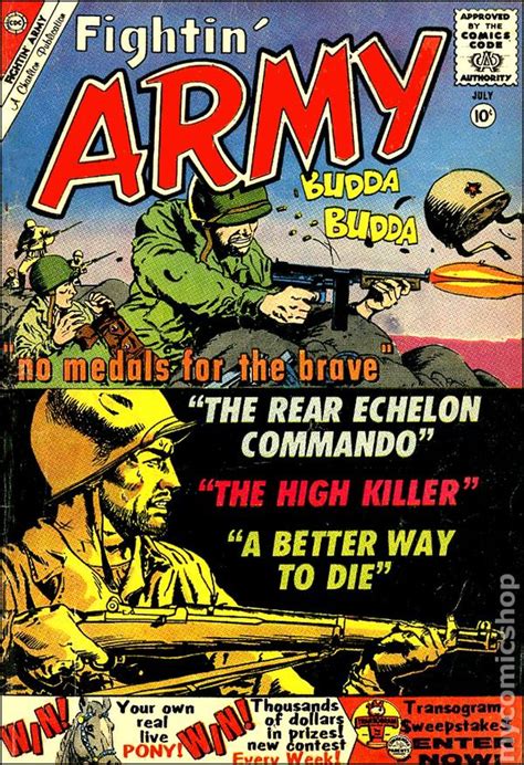 Fightin Army 1956 Charlton Comic Books Fightin Army 1956 Charlton Comic Books