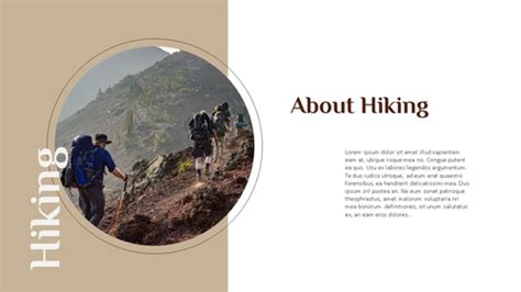 Ppt 발표자료 빠르게 만드는 방법은 가을 풍경 하이킹 Template 템플릿으로 10분 완성 예스폼 Ppt