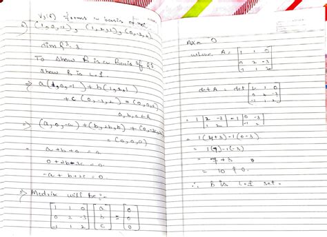SOLUTION Linear Algebra Linear Transformation Studypool