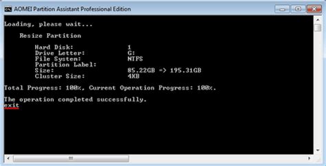 Diskpart Resize NTFS FAT Boot Partition In Windows