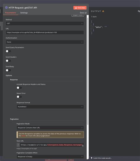 request pagination not working questions n8n community