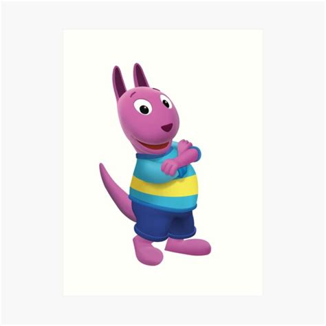 Austin Backyardigans Art Print By Bubbieguhm Redbubble