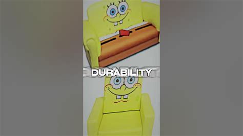 Spunchbob Couch Vs Spongebob Chair Youtube