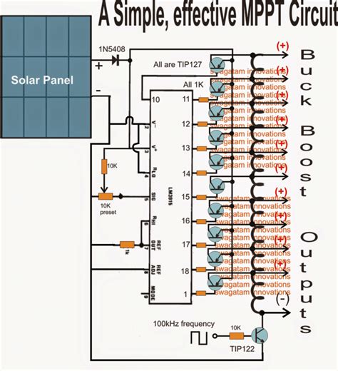 Homemade Solar Mppt Circuit Poor Mans Maximum Power Point Tracker Homemade Circuit Projects