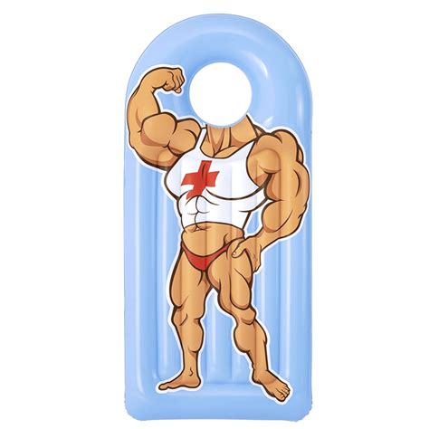 Face Flip Air Mat Buff Guy Club Piscine Super Fitness