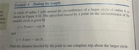 Solved A Circle Of Radius Rolls Around The Circumference Chegg Com