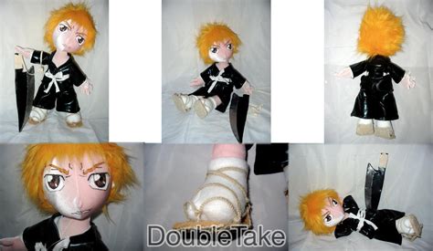 Ichigo Kurosaki Plushie By Whittykitty On Deviantart