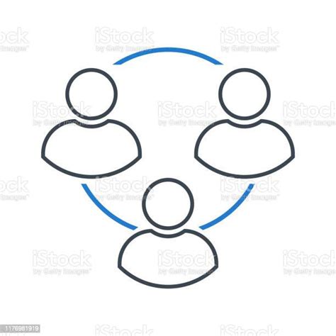 흰색 배경에 색상 사용자 라인 아트 체인 아이콘 벡터 그림 간호사에 대한 스톡 벡터 아트 및 기타 이미지 간호사 경영자 마케팅 Istock