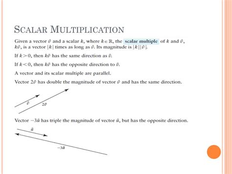 PPT Lesson Multiplying A Vector By A Scalar PowerPoint Presentation ID