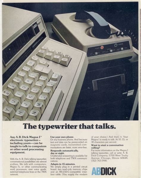 The Typewriter Copiers Ab Dick Etzone
