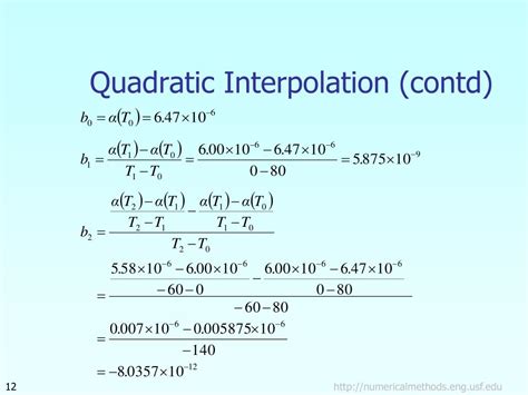 Ppt Newtons Divided Difference Polynomial Method Of Interpolation
