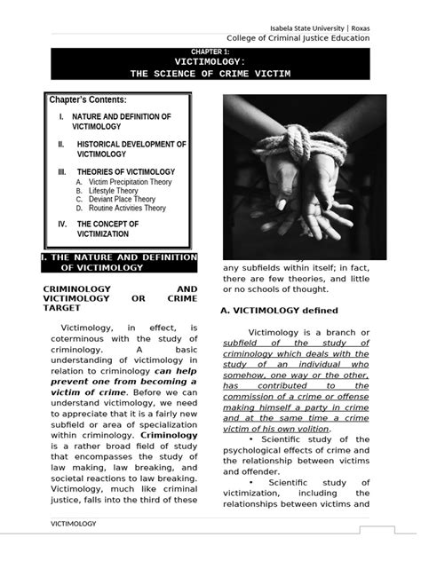prelim module 1 victimology 2024 2025 pdf victimology crimes