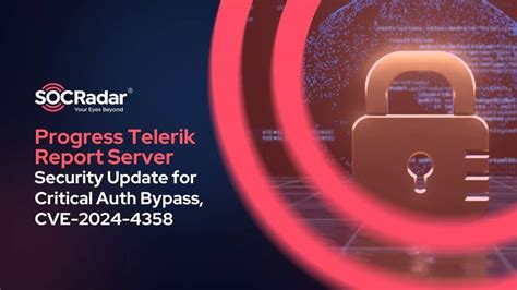 Socradar® Extended Threat Intelligence On Linkedin Progress Telerik Report Server Receives