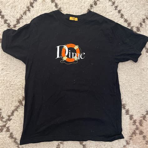 Dime Tee 9 10 Condition Size Medium Dime Tee Depop