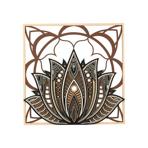 Lotus Flower Mandala Design
