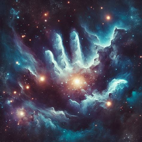 Cosmic Curiosities The Hand Of God Nebula Revealed By