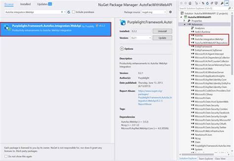 using autofac with web api