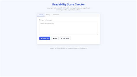 Readability Score Checker Using Html Css And Javascript With Source Code Sourcecodester