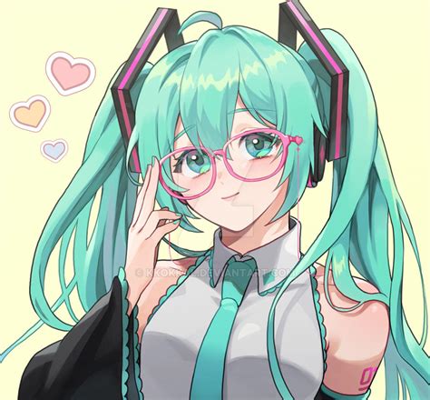 Miku Glasses By Kkokkal On Deviantart
