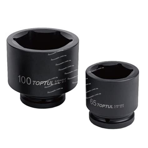 Головки ударные шестигранные под квадрат 1-1/2" TOPTUL KABA4841 Series ...